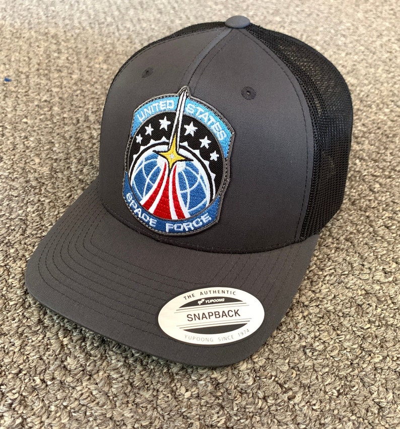 US Space Force Hat SnapBack Trucker Mesh Cap Individually | Etsy