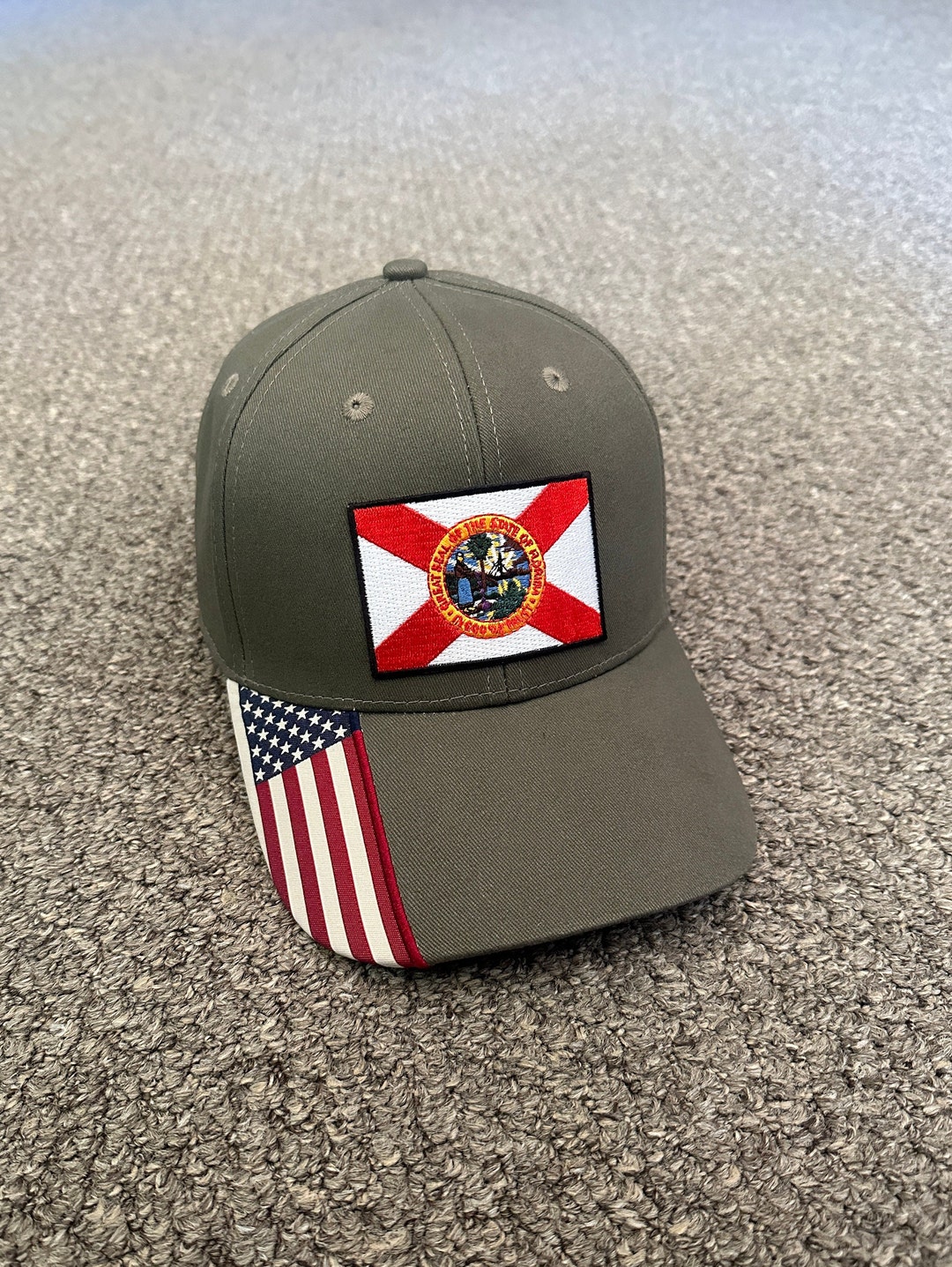 Florida Flag Hat Snapback Trucker Mesh Cap Individually - Etsy