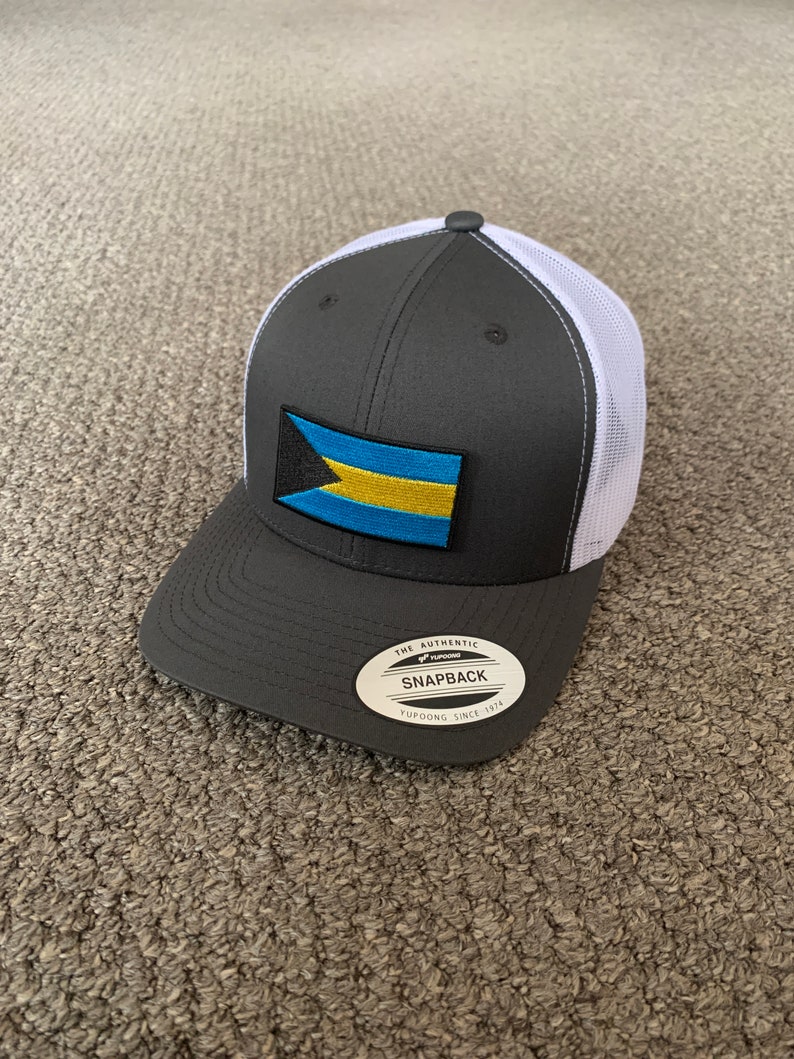 Bahamas Flag Hat Bahama Visor Snapback Trucker Cap Individually ...