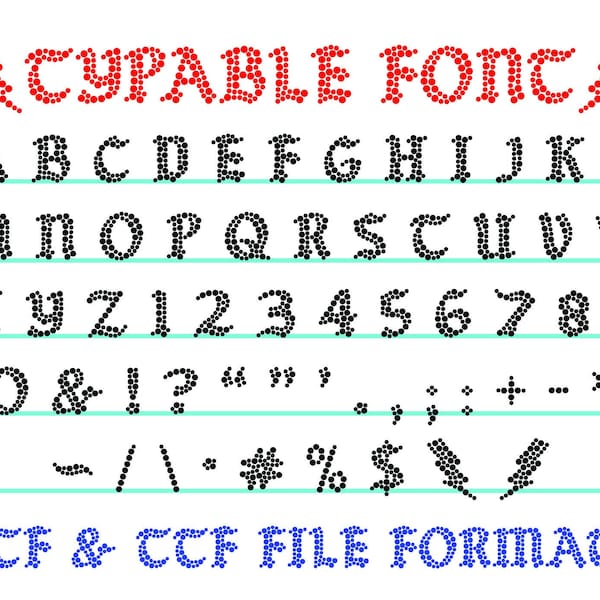 Rhinestone Template Old English Font - Etsy