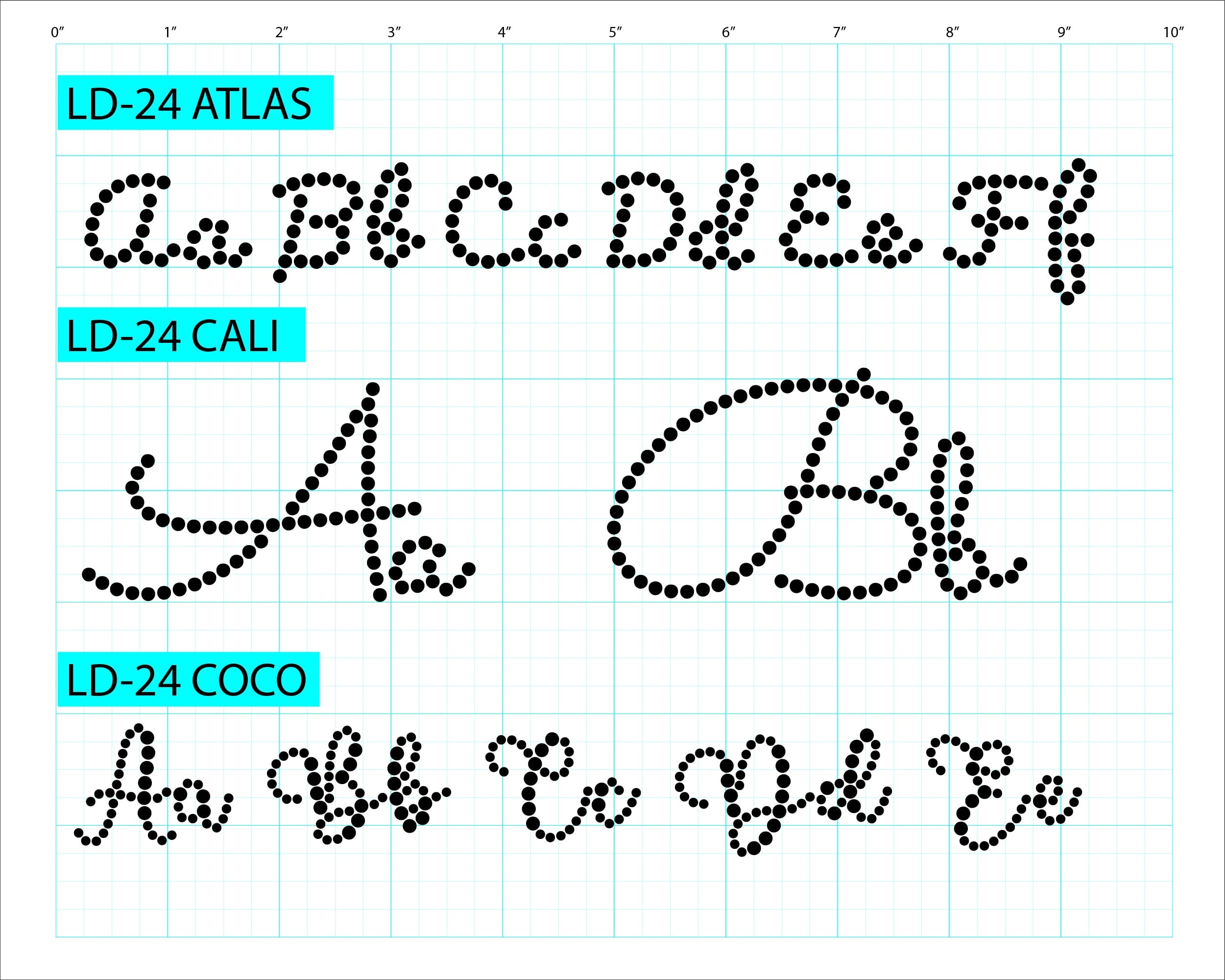 10 Typeable Rhinestone Script Font Bundle (OTF) - Etsy