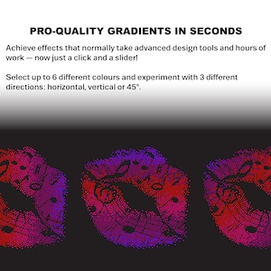 Rhinestone Gradient Design App: SVG Editor - Cricut & Silhouette ...