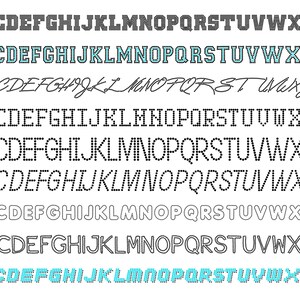 50 Typeable Rhinestone Fonts Bundle (OTF Download) - Etsy