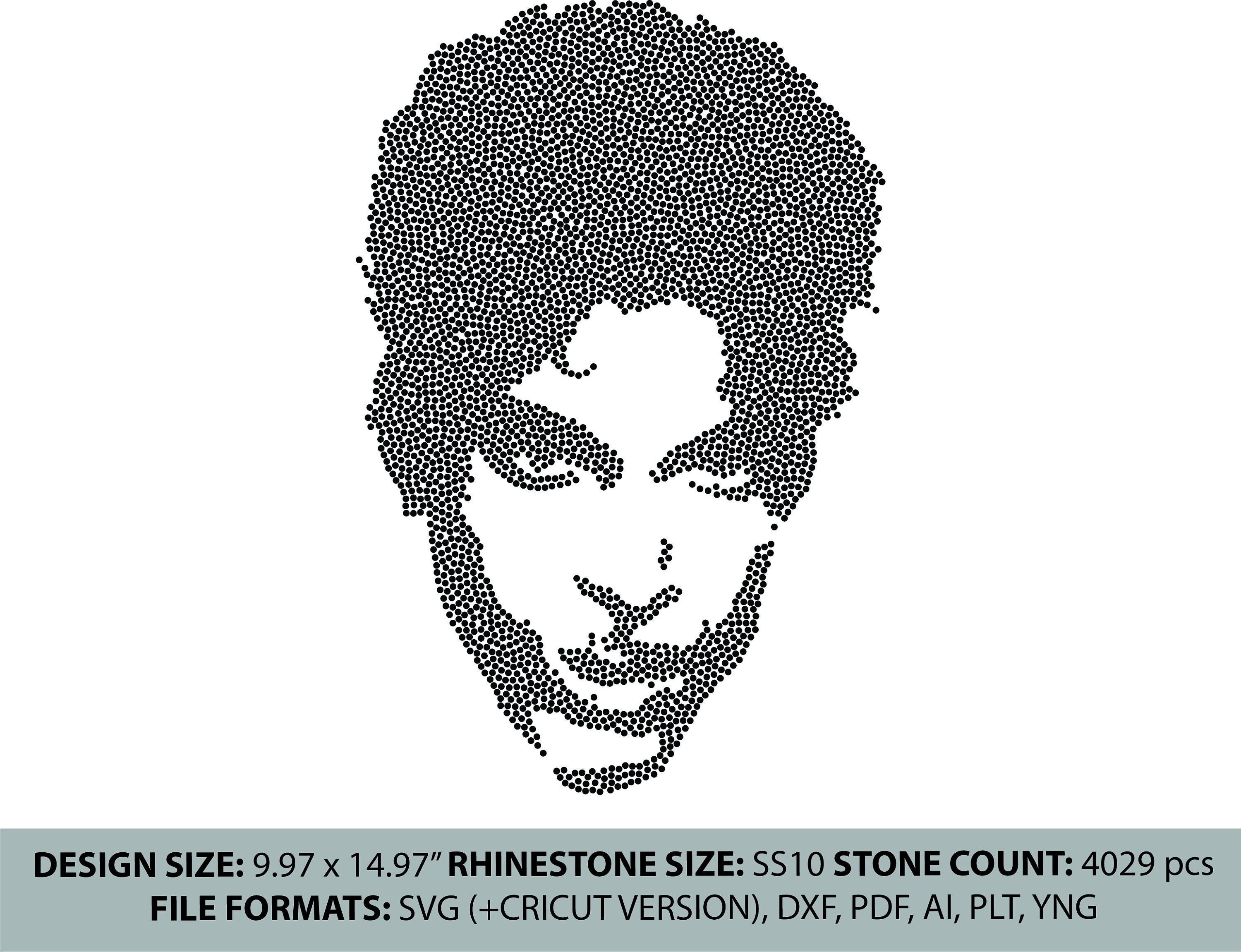Prince Rhinestone Design: SS10 Template (digital Download) - Etsy