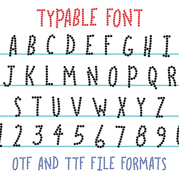 Tall Ttf Font - Etsy