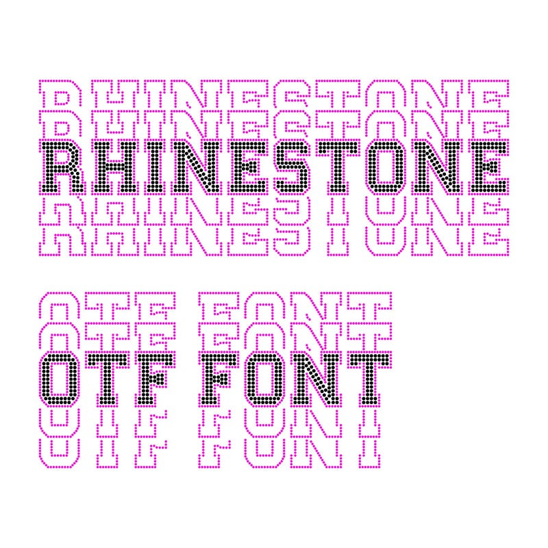 Paper Rhinestone Template - Etsy