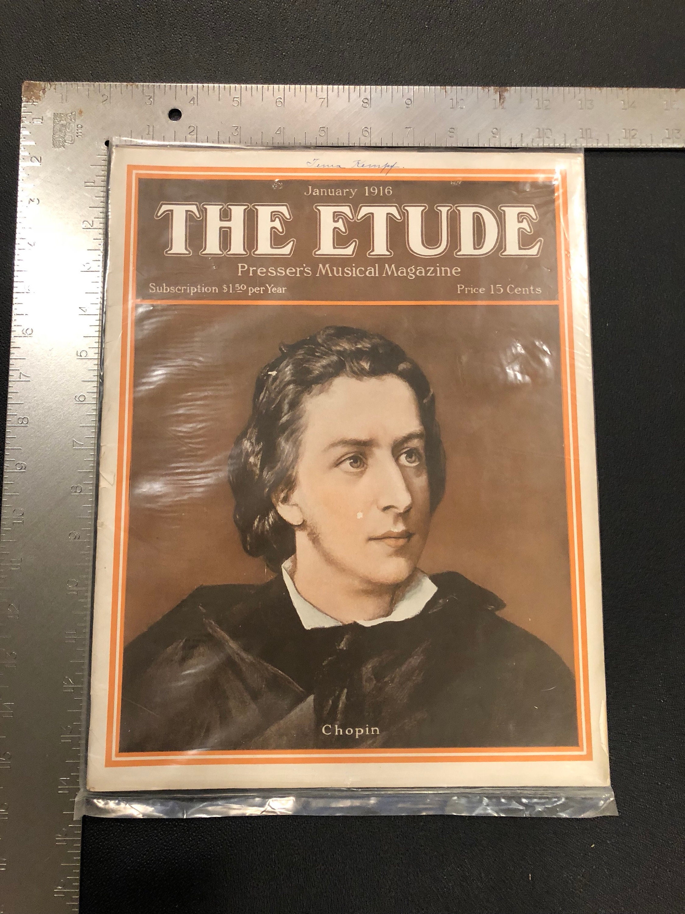 Vintage Issues of "the Etude" Magazine From WWI & WWII Era - Collector ...