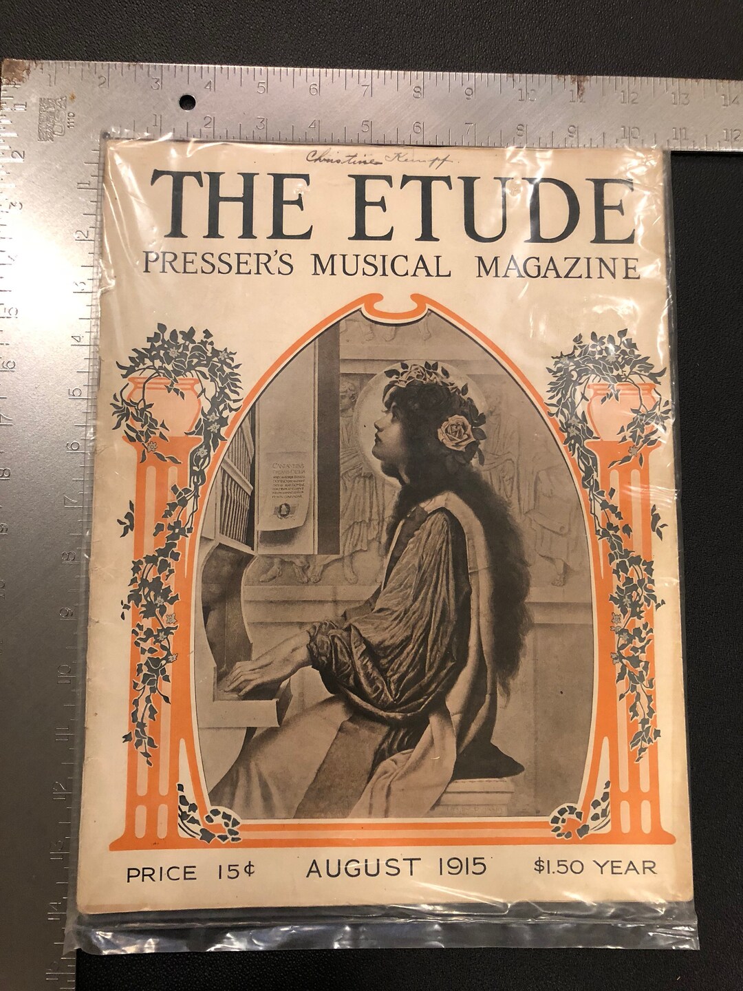 Vintage Issues of "the Etude" Magazine From WWI & WWII Era - Collector ...