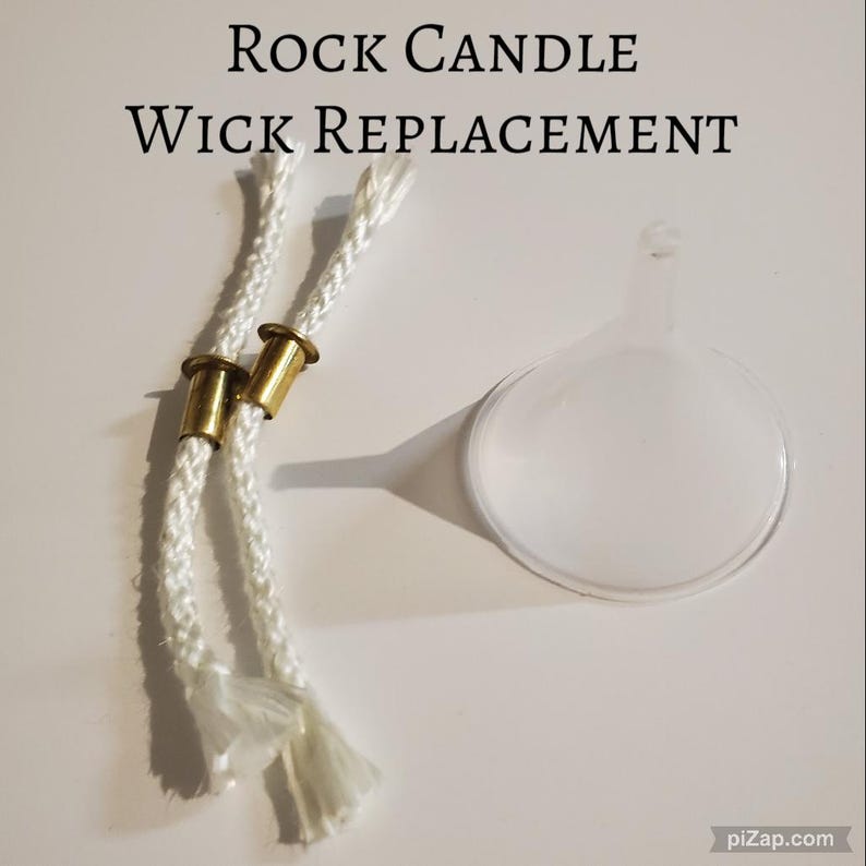 Replacement Wick, Brass Wick Holder and Filling Funnel | Oil Lamp ...