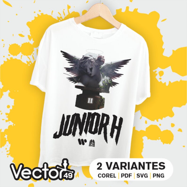 T-shirt Junior H, Playera Junior H, Vector Junior H, SVG Junior H - Etsy