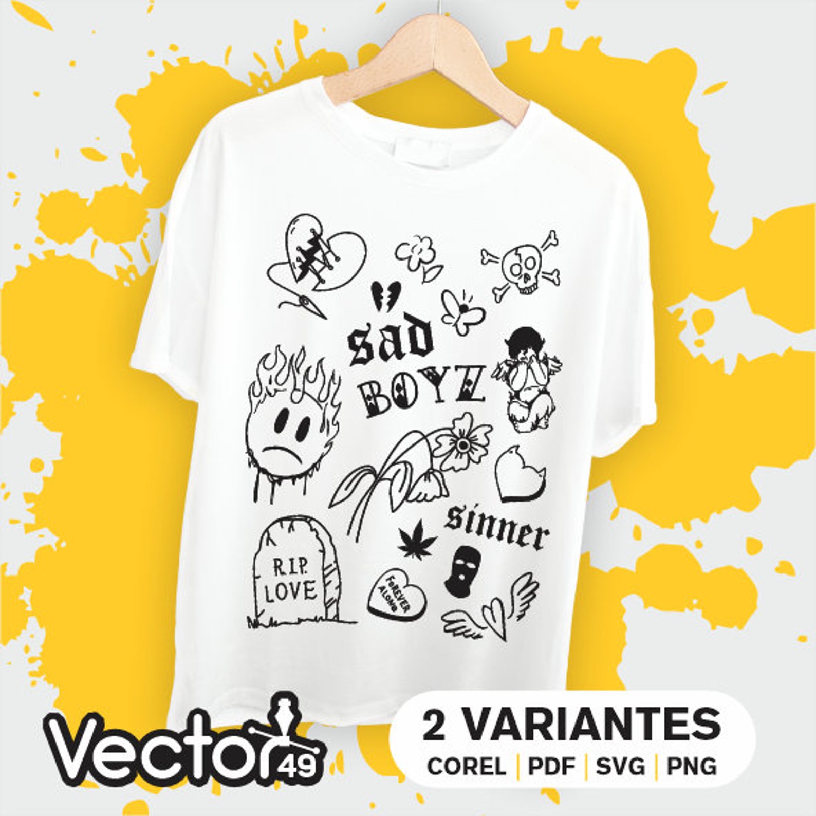 Sad Boyz Vector, Sad Boyz Svg, Sad Boyz T-shirt, Playera Sad Boys - Etsy