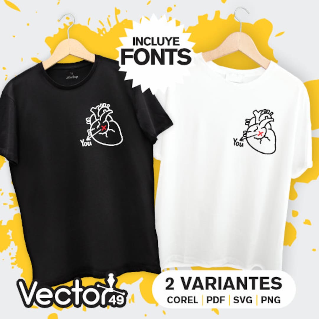 Playeras San Valentín, SVG San Valentín, Vectores San Valentín ...