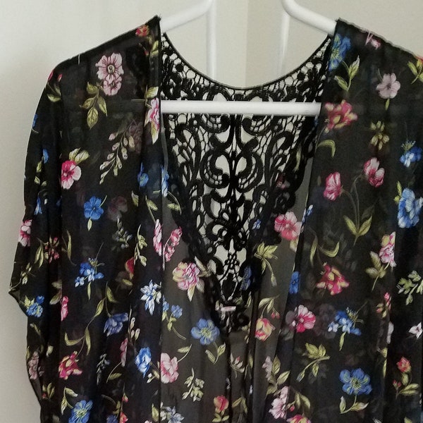 Sheer Overlay Top - Etsy