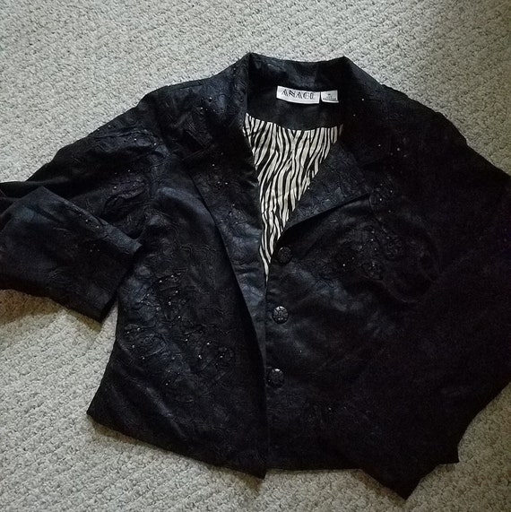 Vintage Rusty Denim Dress Jacket - Gem