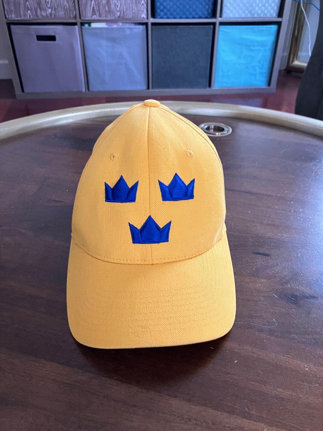 Nike Sweden Flex Fit Yellow/blue Sports Cap Embroidered Logo. - Etsy