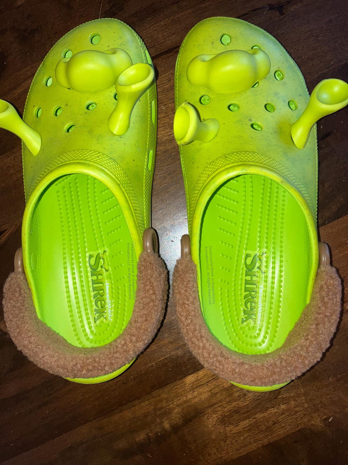 Dreamworks Shrek X Crocs Shrek Shrocks Classic Clog Lime Punch Green ...