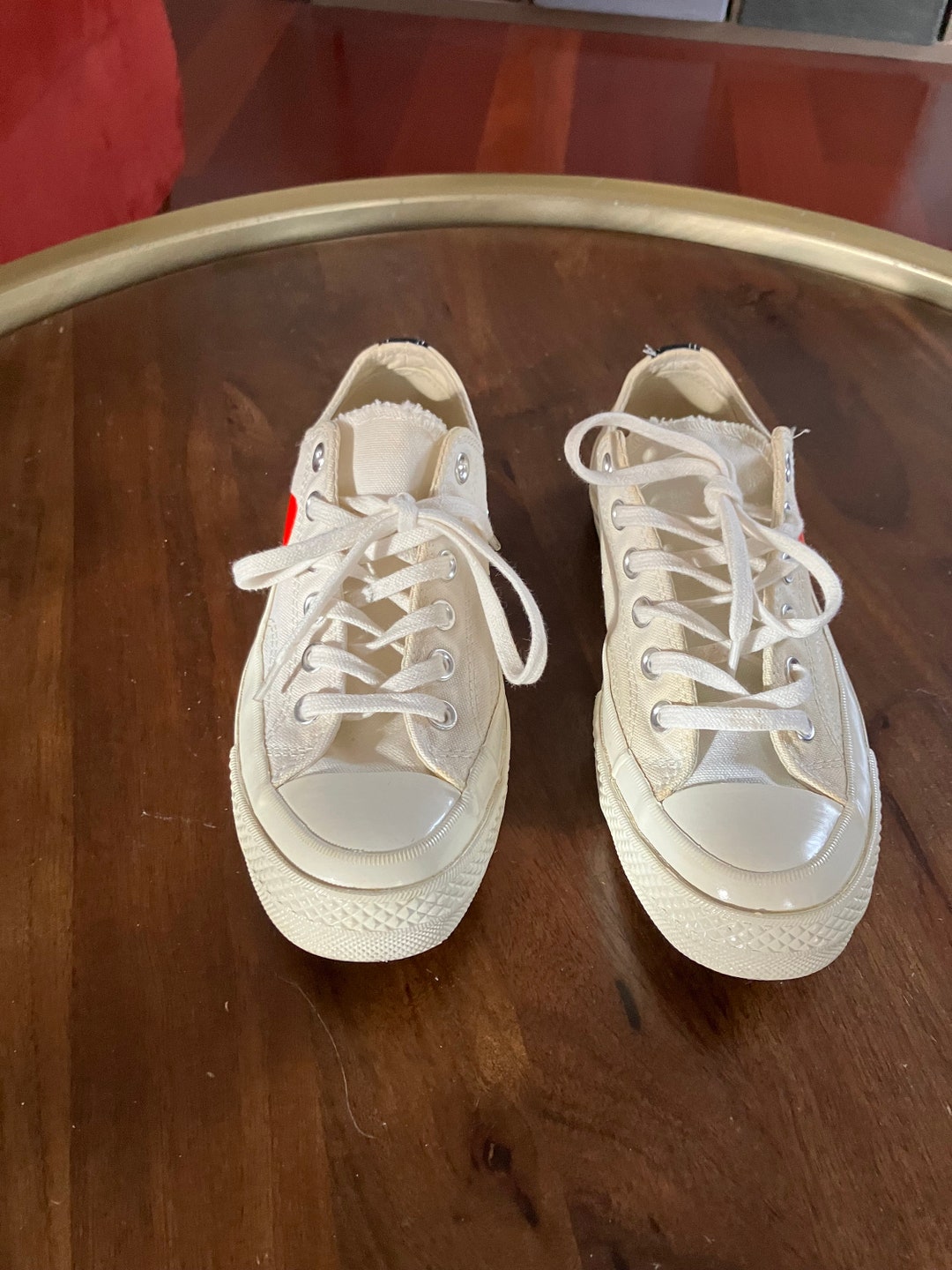 Converse Chuck 70 X Comme Des Garcons Play Low 150207C M 5/ W 7 Milk ...