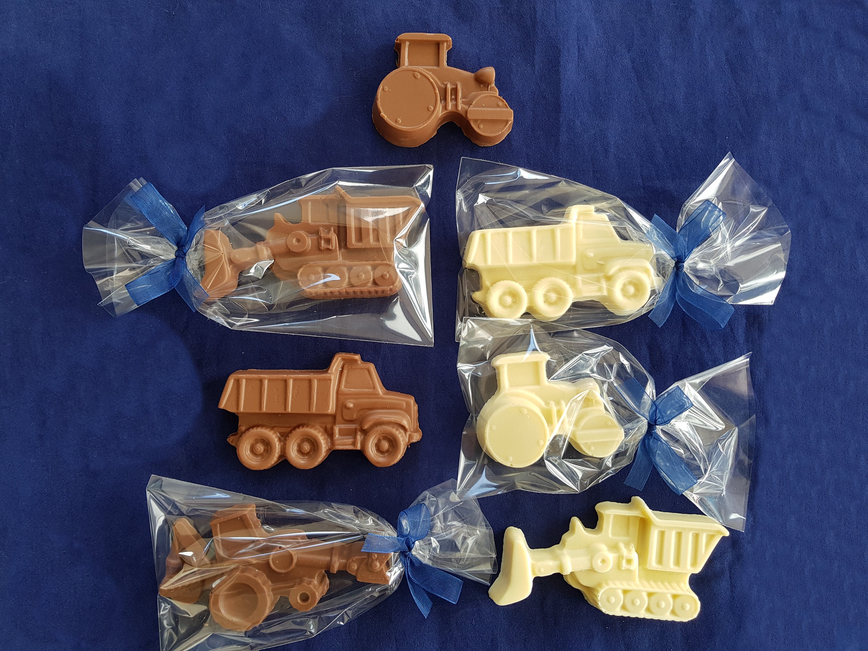 Chocolate Diggers Truck JCB Favours Sweets Party Bag - Etsy UK