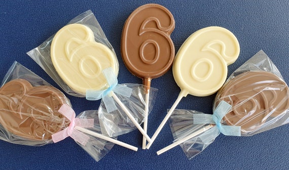 Belgian Chocolate 6th 6 Year Old Birthday or Anniversary - Etsy