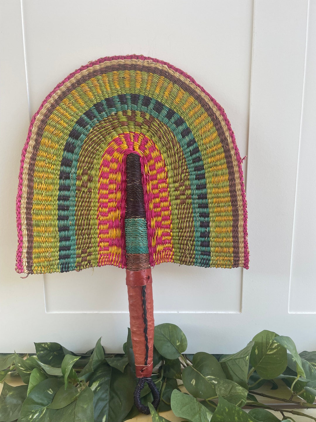 Handwoven Bolga Fan African Fan African Wall Decor - Etsy