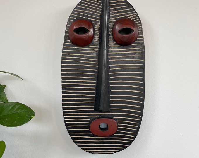 Traditional African Mask, African Decorative Mask, African Wall Mask ...