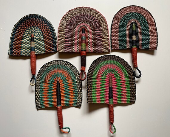 Handwoven Bolga Fan African Fan African Wall Decor - Etsy