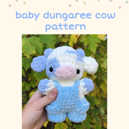 Crochet Cuddle Cow Plushie PATTERN - Etsy Australia