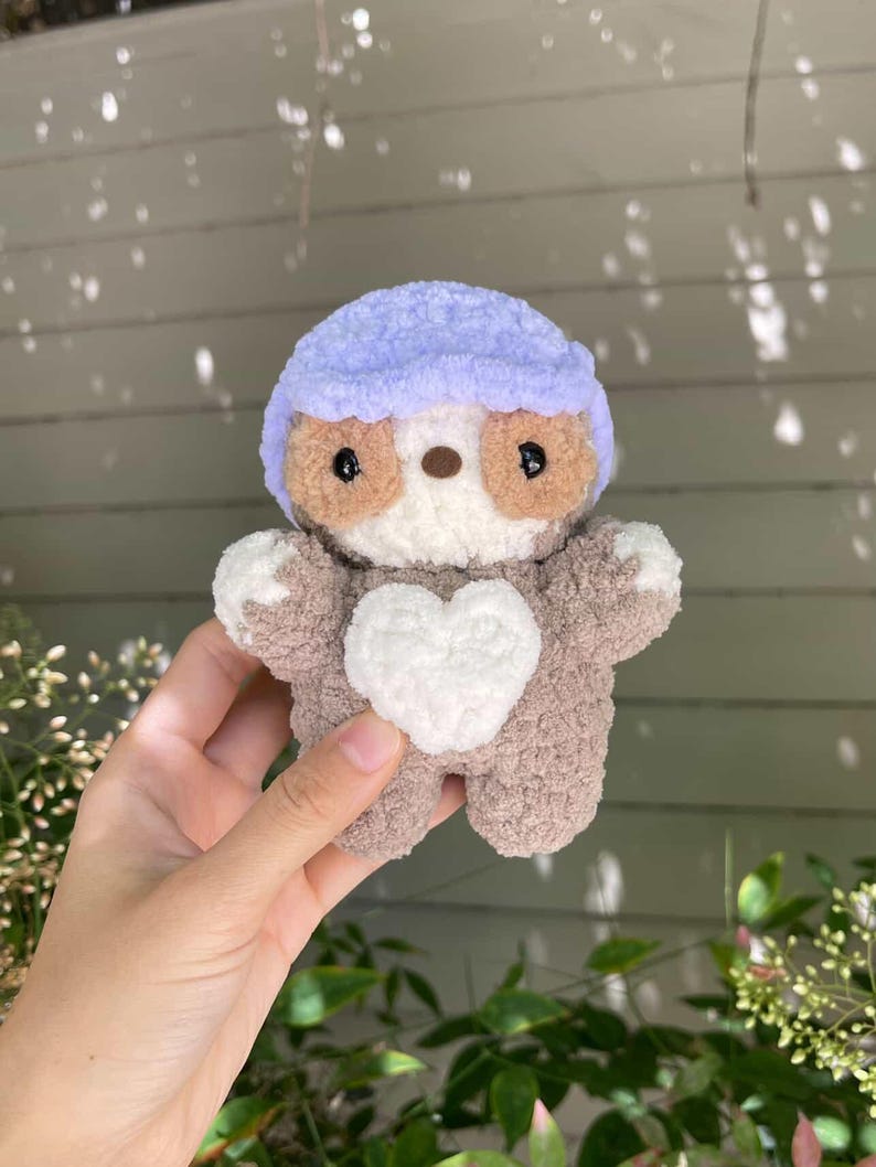 Crochet Sleepy Sloth Plushie Pattern - Etsy