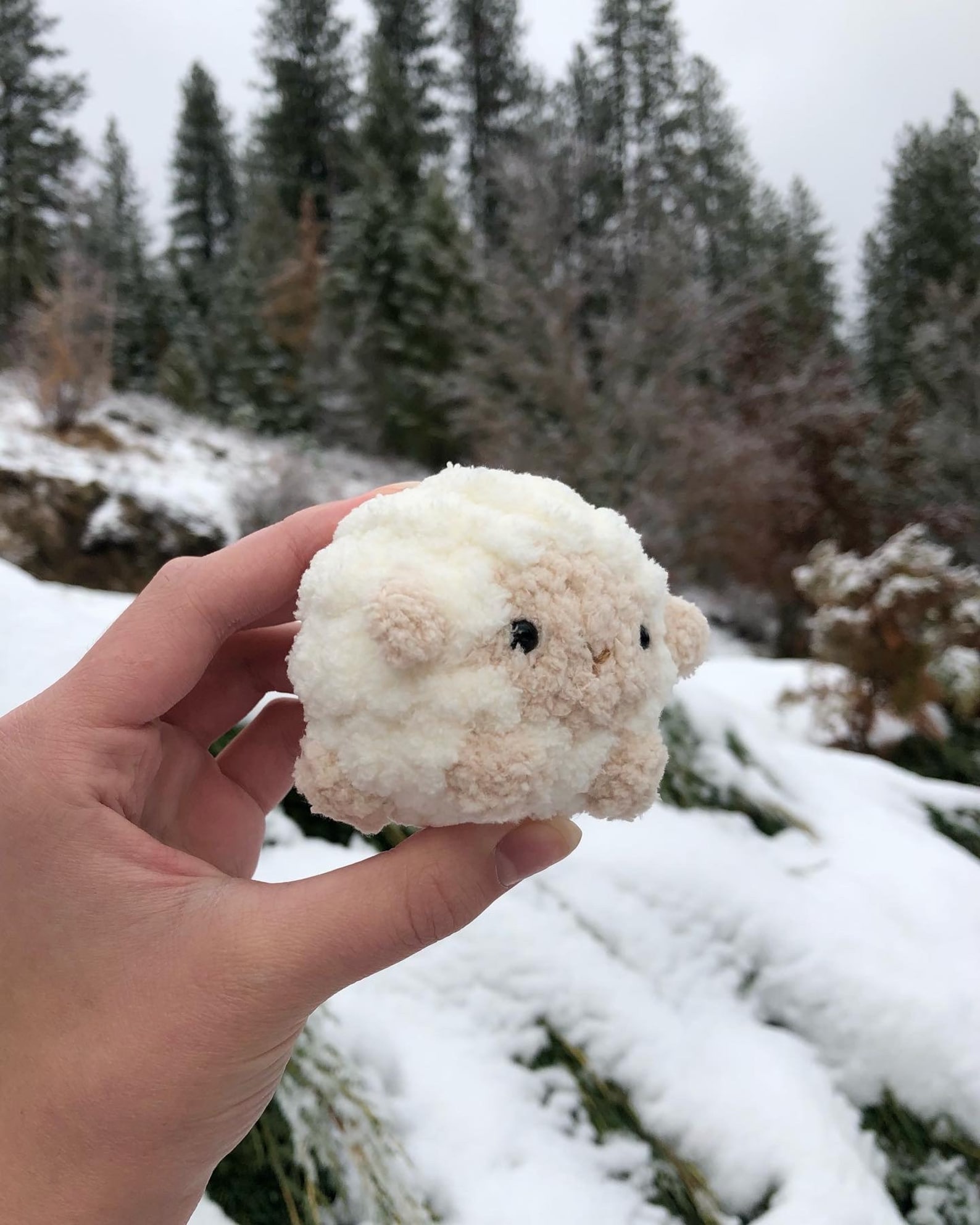 Crochet Sheep Puff Plushie PATTERN - Etsy Canada