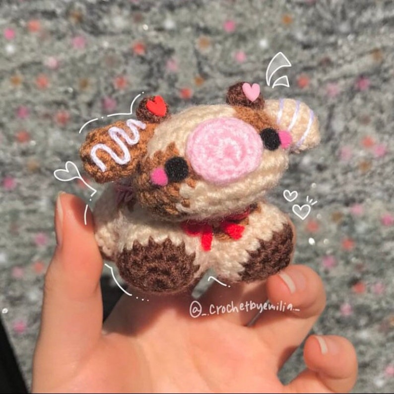 Crochet Cuddle Cow Plushie PATTERN - Etsy UK