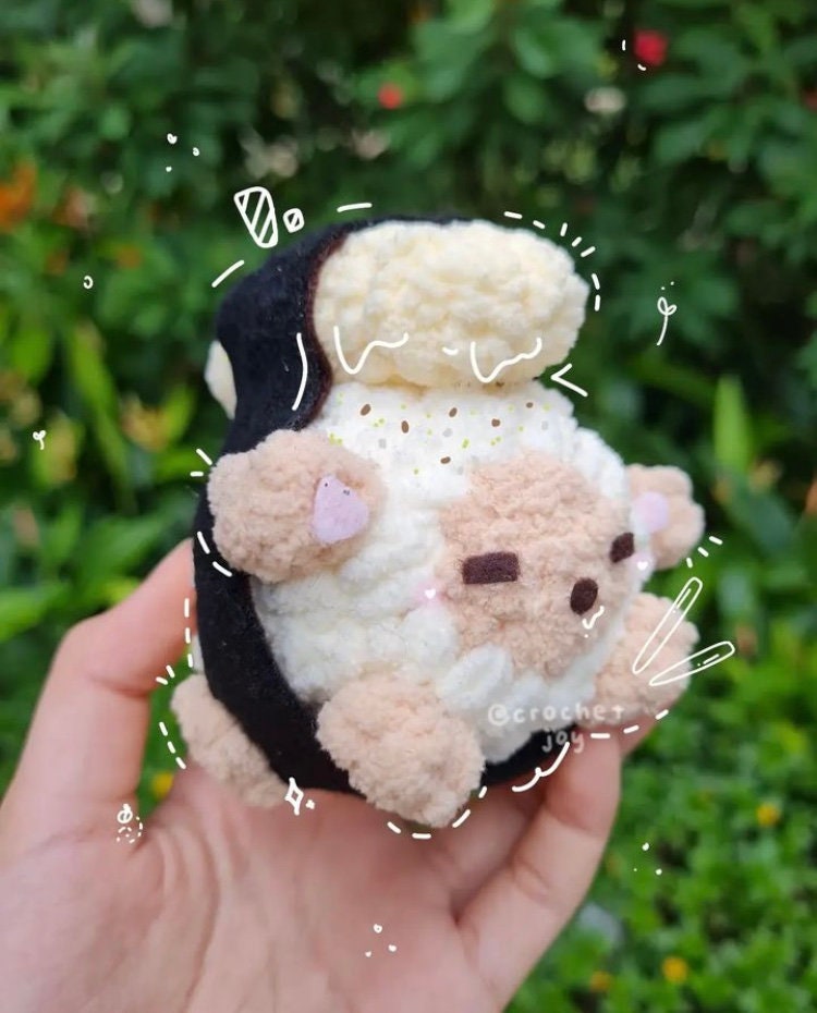 Crochet Sheep Puff Plushie PATTERN - Etsy Canada