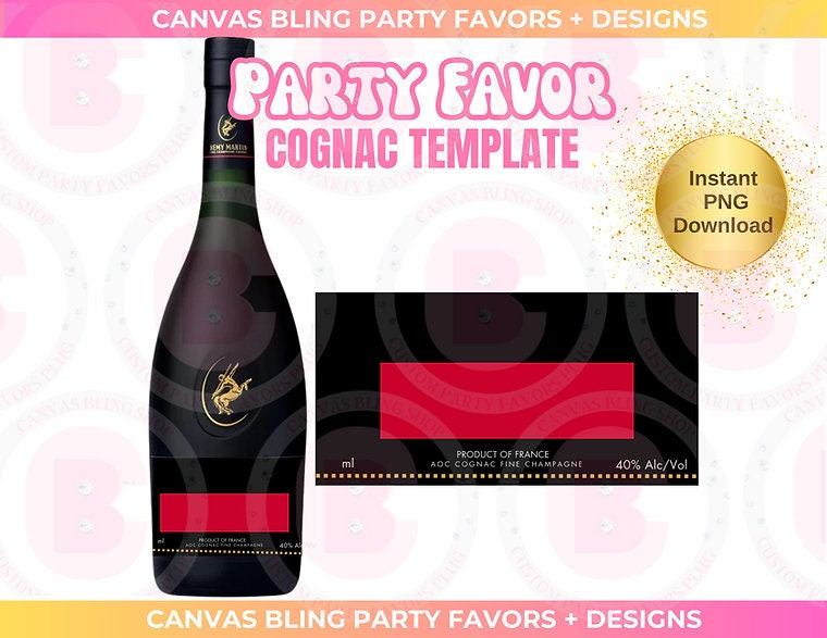 Liquor Bottle Labels, Liquor SVG Labels, Tequila Labels, Cognac Labels ...