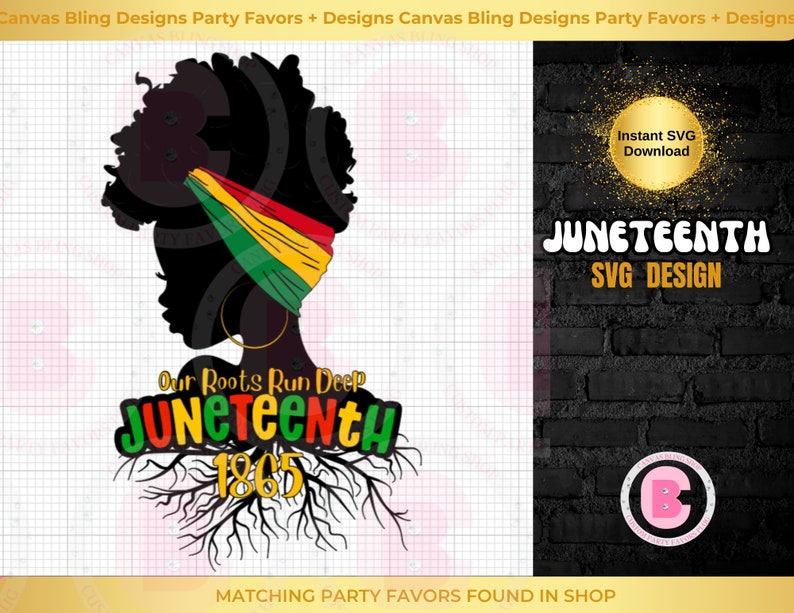 Deep Roots Love Juneteenth Africa Png and Svg Sublimation Design ...