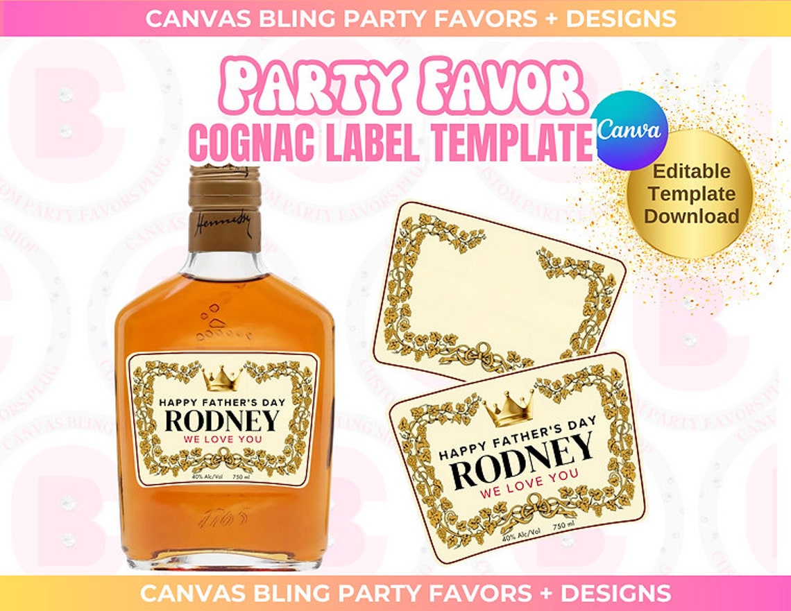 Liquor Bottle Labels, Liquor SVG Labels, Tequila Labels, Cognac Labels ...
