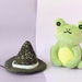 Cute Wizard Frog Plush | Original Character | Kawaii Gift for Kids ...