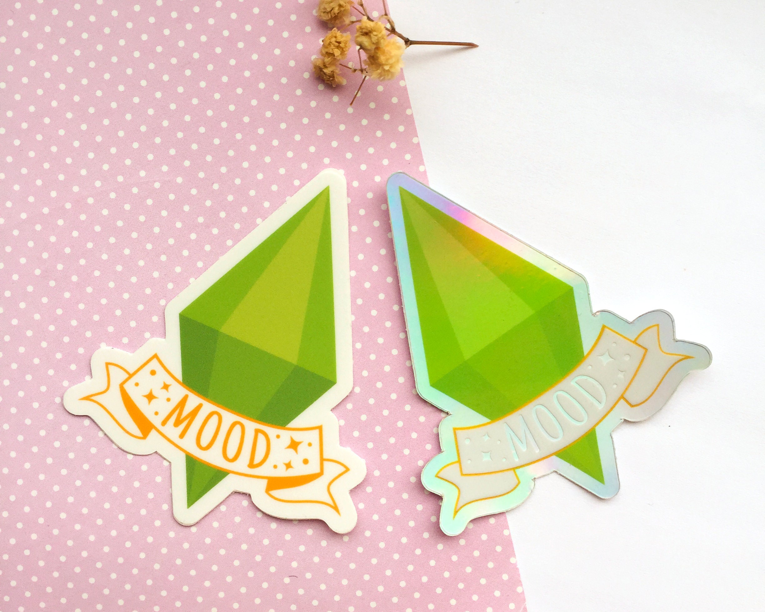 The sims Sticker set / Sticker pack normal and holographic | Etsy