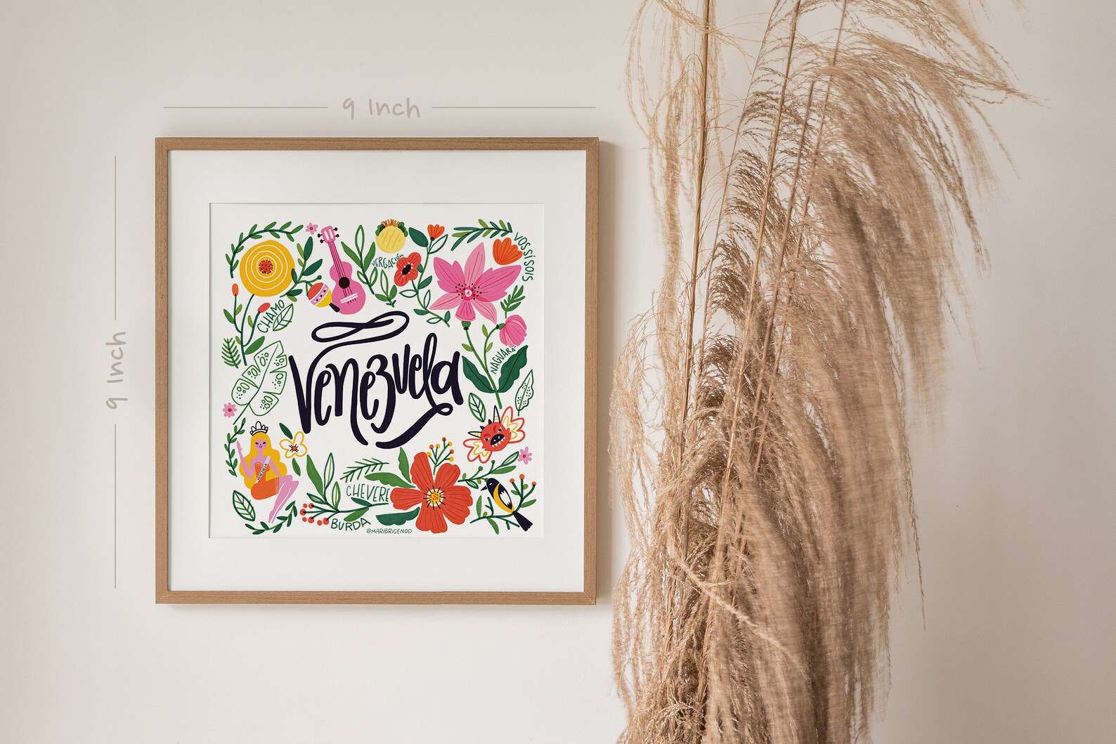 Venezuela Latino Print - Miss Venezuela Print- Caracas Print- Diablos ...
