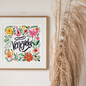 Venezuela Latino Print - Miss Venezuela Print- Caracas Print- Diablos ...