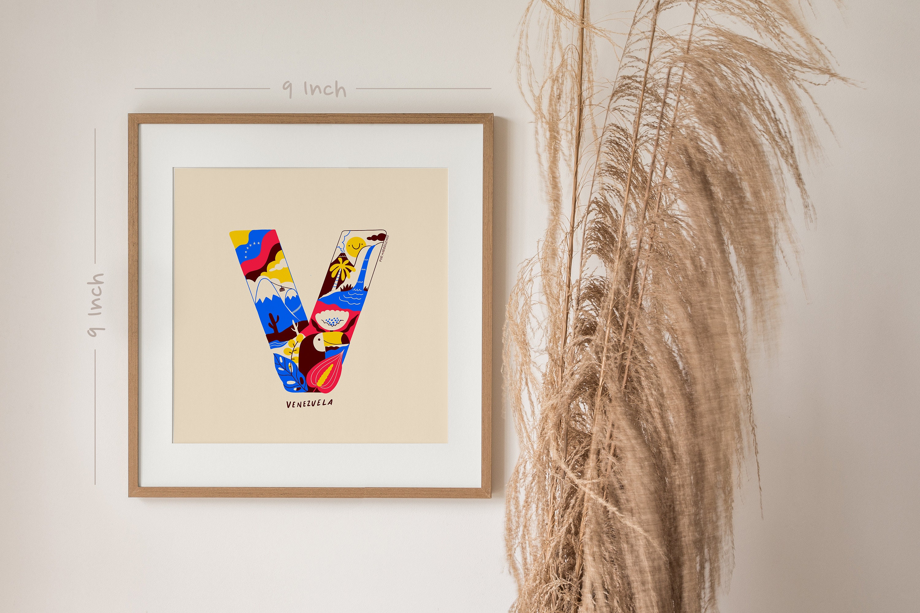 Venezuela Latino Print - Venezuela Print - Luis Silva Print - Alma ...
