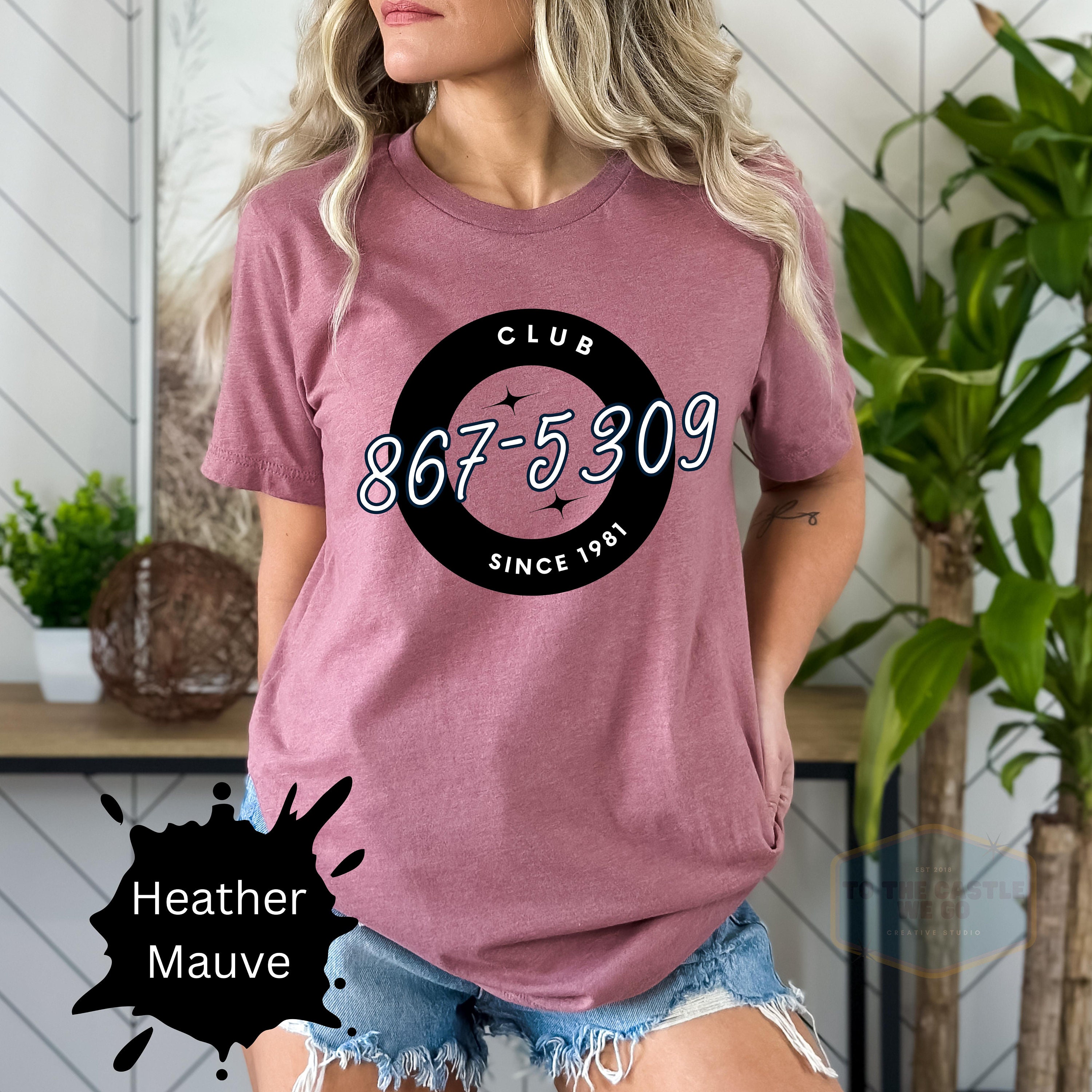 867-5309 Shirt | Club Jenny Top | Jenny Song Shirttommy Tutone Shirt ...