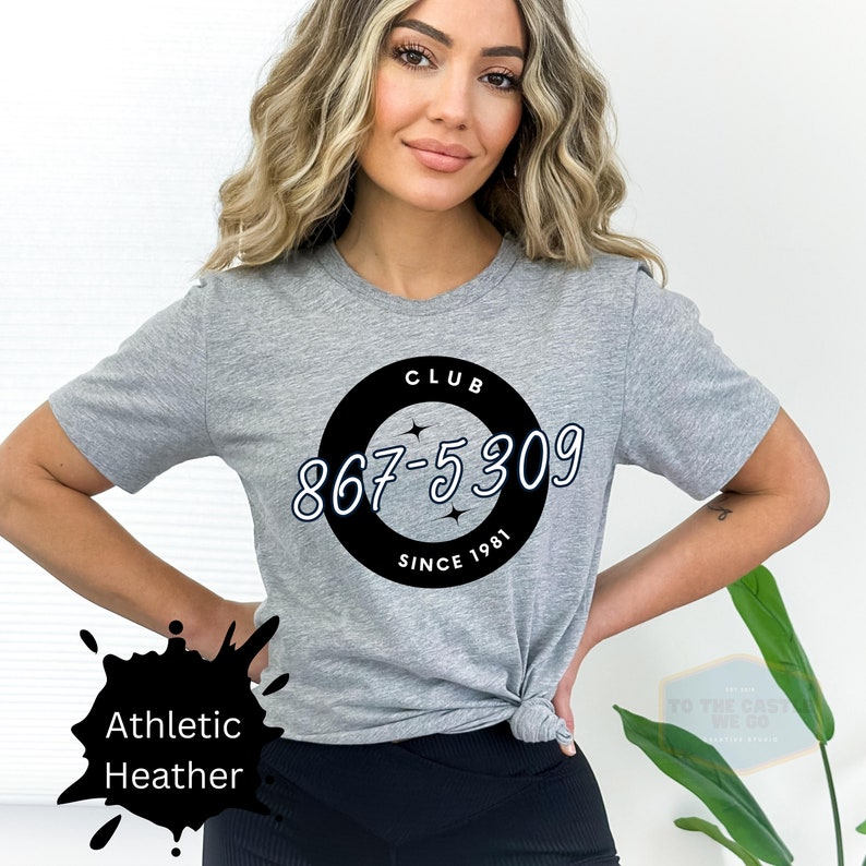 867-5309 Shirt | Club Jenny Top | Jenny Song Shirttommy Tutone Shirt ...
