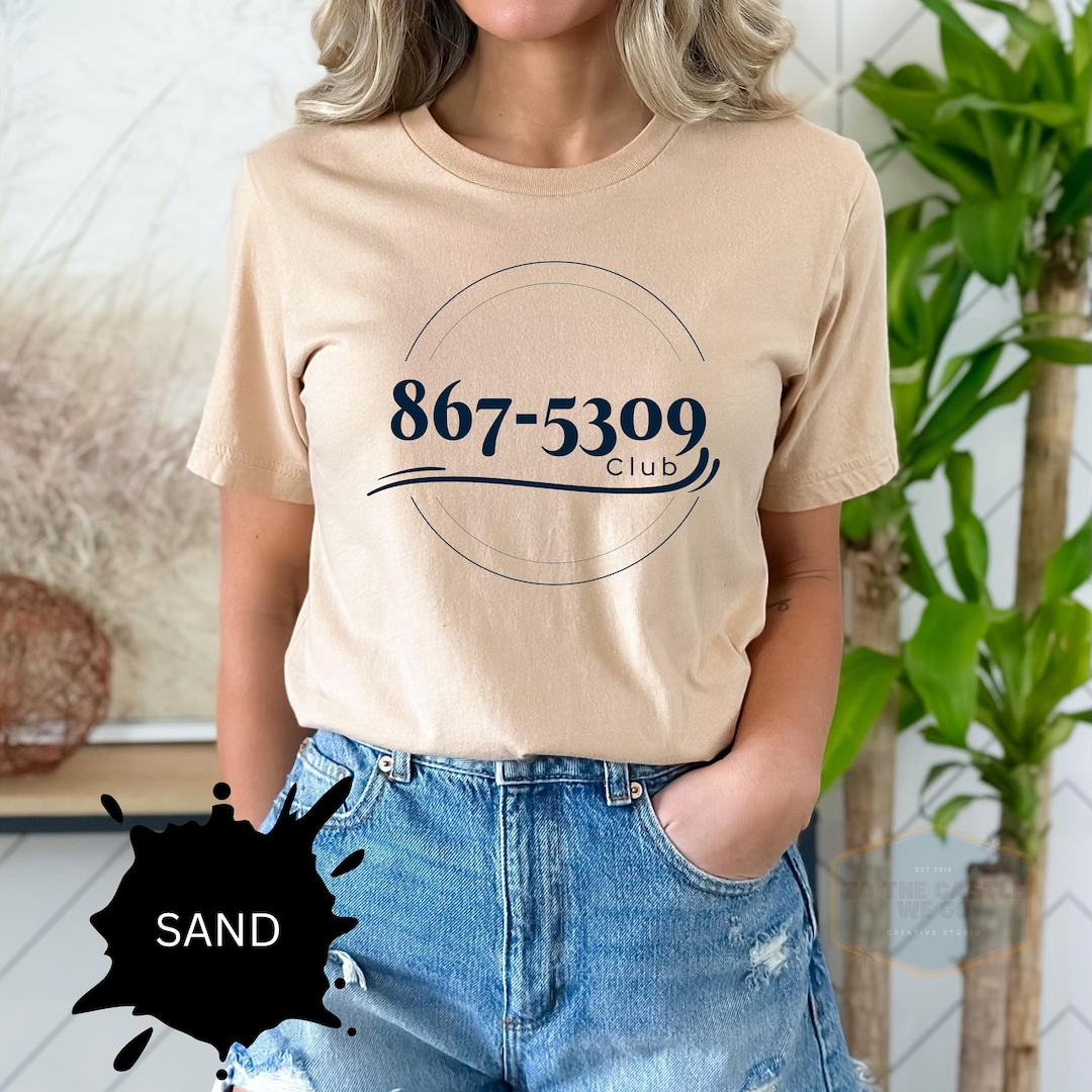 867-5309 Shirt | Club Jenny Top | Jenny Song Shirttommy Tutone Shirt ...