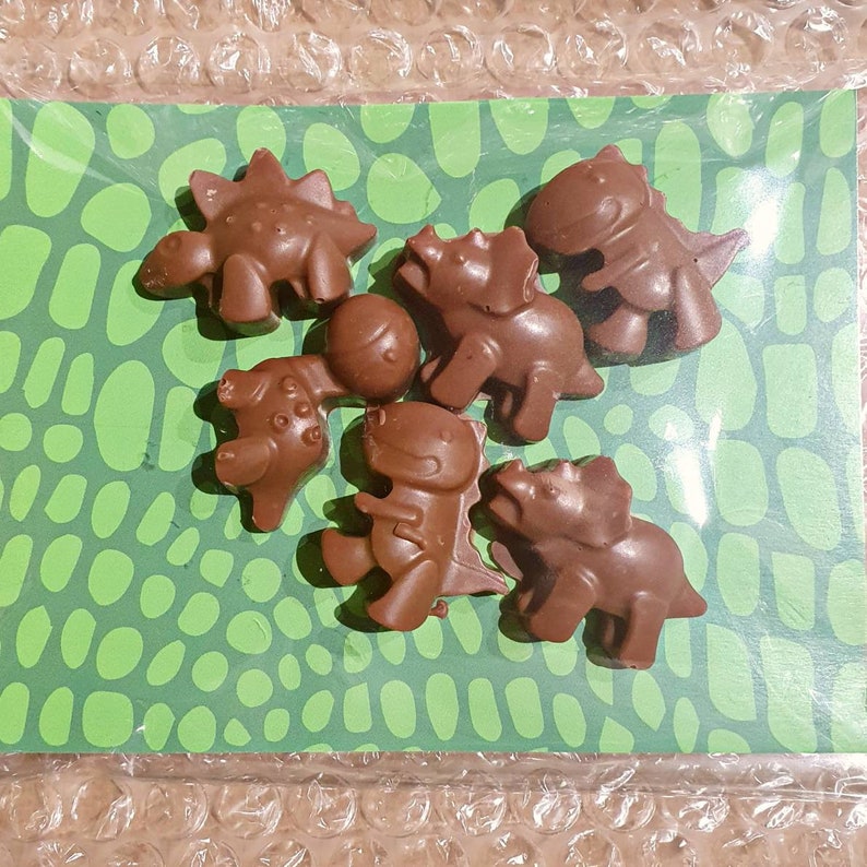 Chocolate DINOSAURS Party Favour, Chocolate Gift for Kids. - Etsy UK