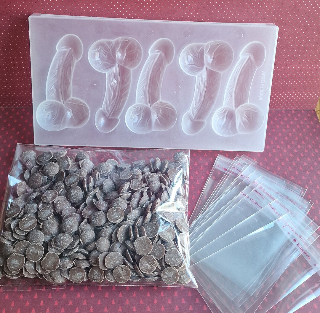 Chocolate Willy DIY Kit. Willy Mould. Hen Party Favours. Make Your Own ...
