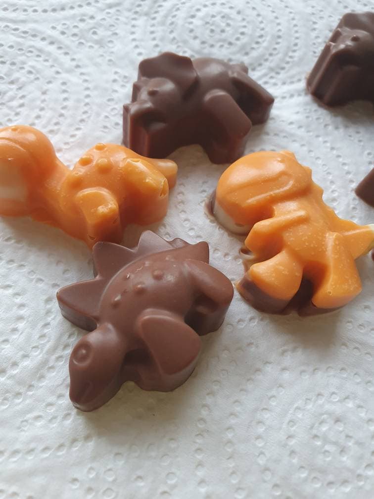 Handmade Chocolate DINOSAURS chocolate dinosaur gift for dino | Etsy