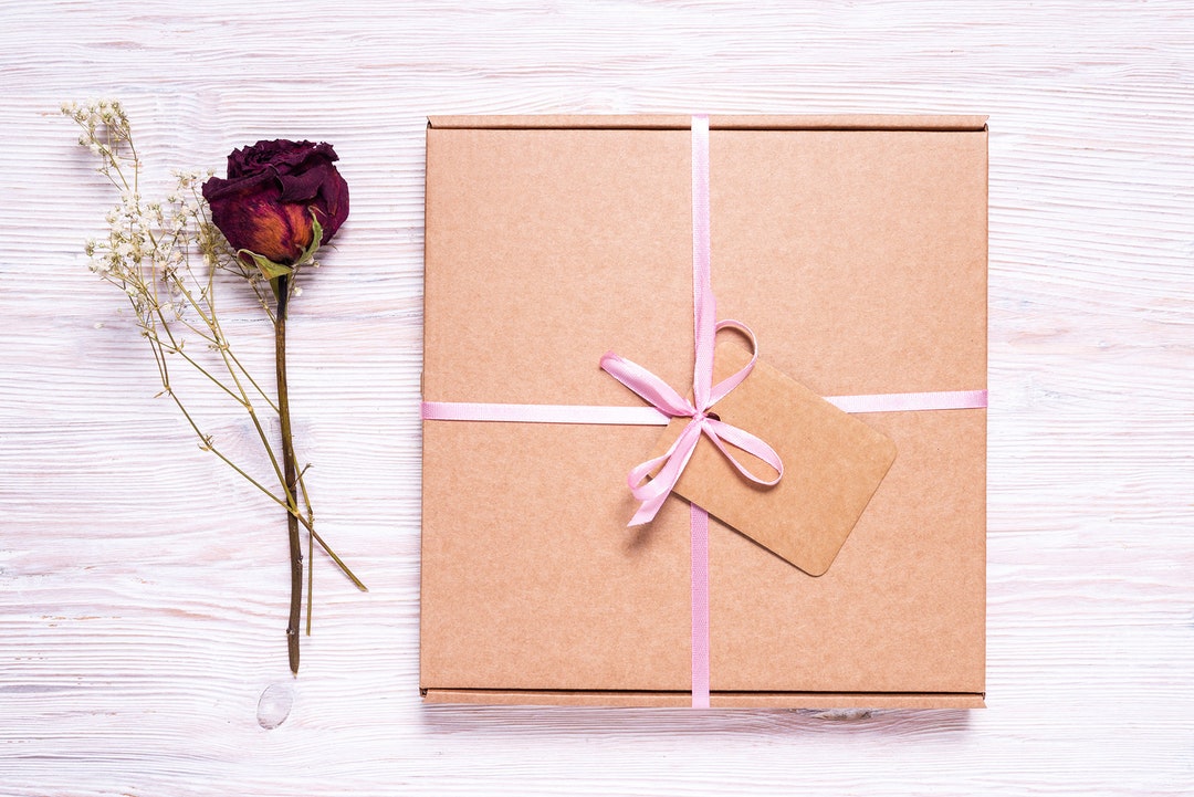 Lot of 8 Pcs 8x8 Inch Mini Kraft Carton Mailer Box With Cover, Folded ...