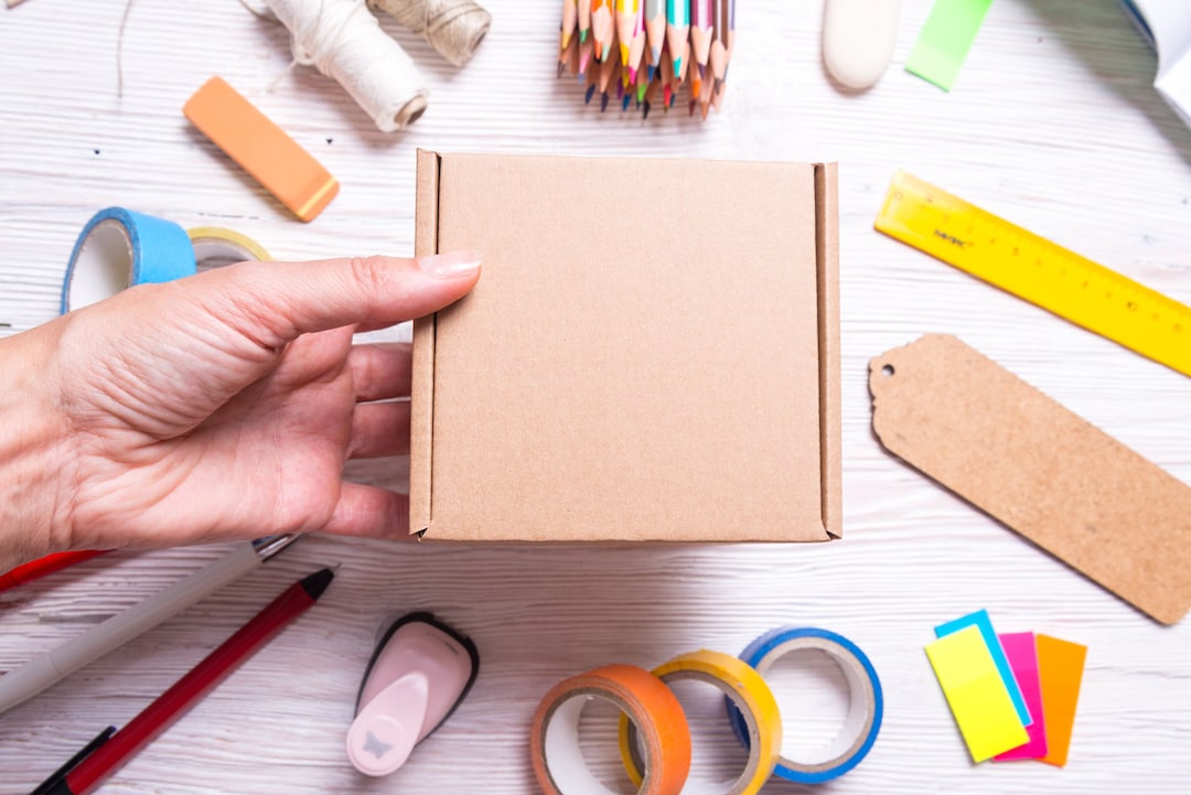 Lot of 13 Pcs 4x4 Inch Mini Kraft Carton Mailer Box With Cover, Folded ...