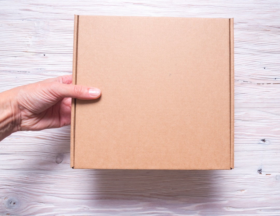 Lot of 8 Pcs 8x8 Inch Mini Kraft Carton Mailer Box With Cover, Folded ...