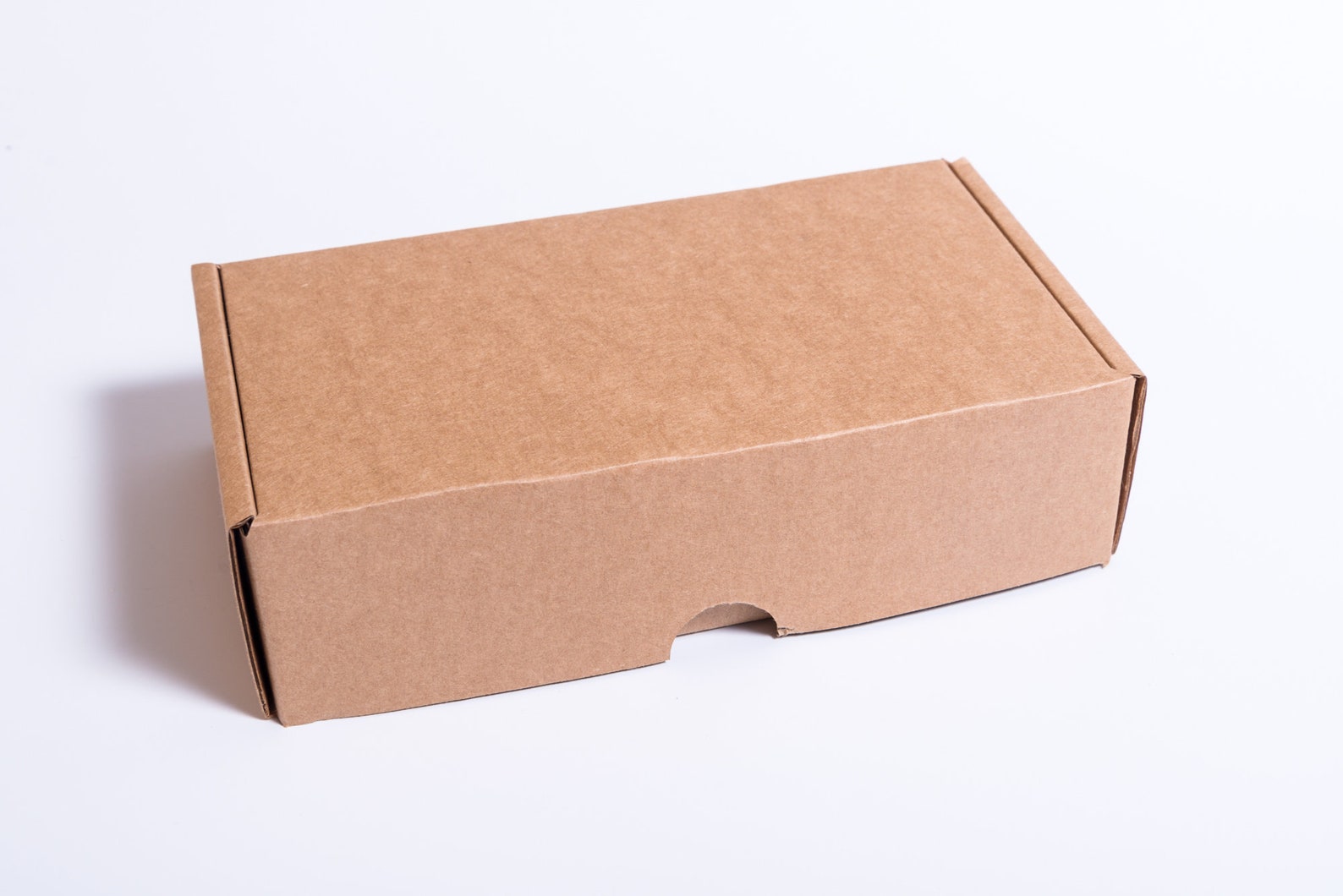 Lot of 10 Pcs 7x4 Inch Kraft Carton Mailer Box With Cover, Folded Case ...