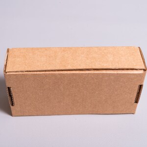 Lot of 20 Pcs 6x3 Inch Mini Kraft Carton Mailer Box With Cover, Folded ...